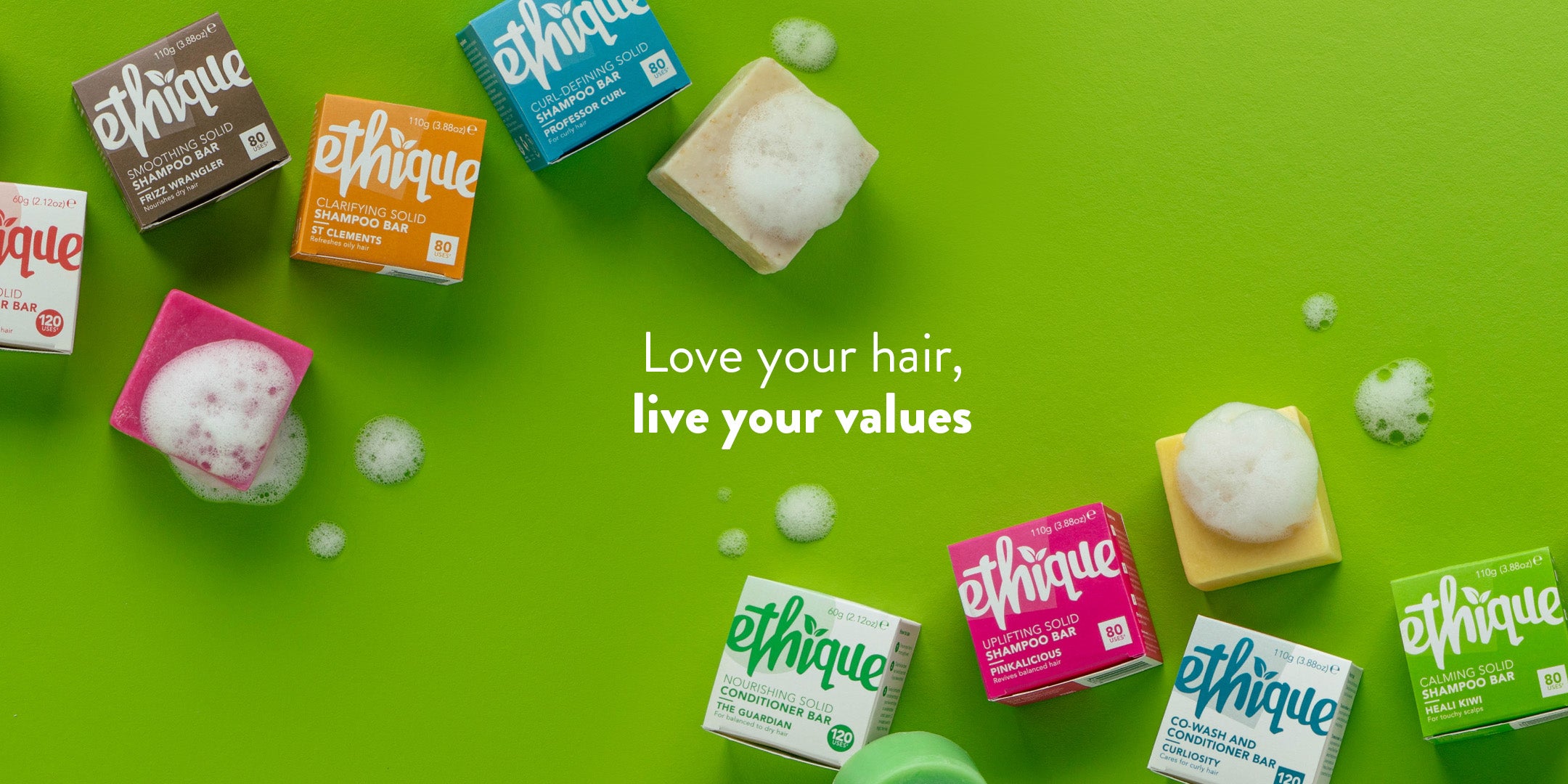 Ethique - Effective, Long-lasting Shampoo Bars & Conditioner Bars